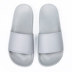 Wholesale summer sandals women Custom Logo Printing slide High Quality solid color couple Slippers for Men