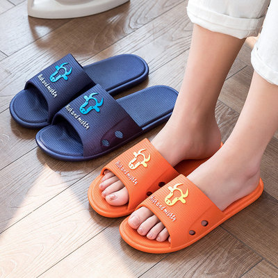 Factory supply high Quality Indoor summer Sandals women cartoon Slide Slippers non-slip Men House Shoes