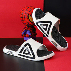 Outdoor Beach Men Cozy Slippers  Flat Soft Sole Non Slip Summer