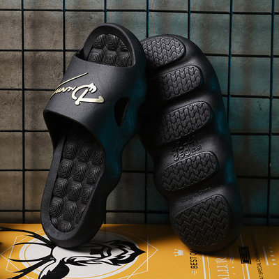 Indoor Home Summer Men Cozy Slippers  Fashion Trendy Non Slip Soft Sole