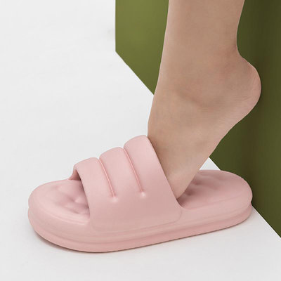 Wholesale fashion Slides Men Thick Sole non-slip Soft Indoor home Slippers in stock Sofa eva sandals women