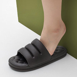 Wholesale fashion Slides Men Thick Sole non-slip Soft Indoor home Slippers in stock Sofa eva sandals women