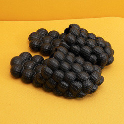 2022 Fashion solid color Summer Home Massage bottom Women indoor Shoes non-slip Slippers Slides for men