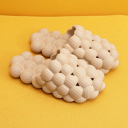 2022 Fashion solid color Summer Home Massage bottom Women indoor Shoes non-slip Slippers Slides for men