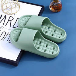 High Quality Women home indoor shoes footwear solid color couple sandals Ladies non-slip Slides Slippers for men hole shoes