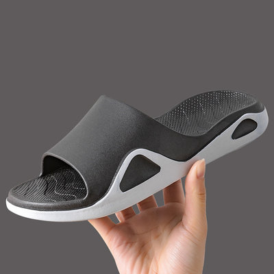 Wholesale summer women home indoor casual shoes bathroom non-slip sandals couple simple style flat slippers for men