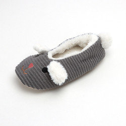 2021 custom Children Knitted Animal fluffy Slippers Cute kids Indoor home Slipper Winter Warm house shoes