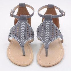 Slippers wholesale lady flip flops 2022 new summer non-slip flat sandals woven upper light women shoes