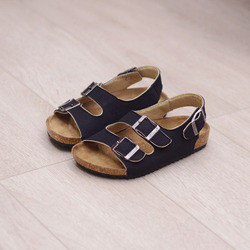 Summer Children Slipper Shoes Open Toe Unisex Outdoor  Artificial PU