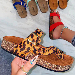 New Arrivals Retro solid color Flat Sandals For Women And Ladies 2022 Summer Fashion Weave Peep Toe Slides slippers