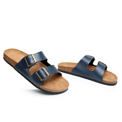 Unisex Casual Footwear  Beach Buckle Men Summer Soft Flat  Casual Footwear