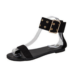 New design 2022 summer flat Sandals fashion Large Size Female Clear casual Shoes women soft sole non-slip slippers