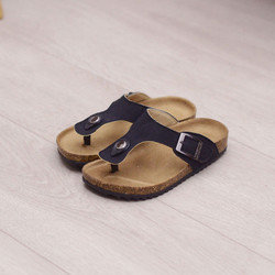 2022 summer solid color children sandals unisex fashion cork slippers girls outdoor beach flip-flops in stock baby boy shoes