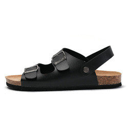 Outdoor Summer Men Casual Footwear Solid Color Light Weight  Breathable