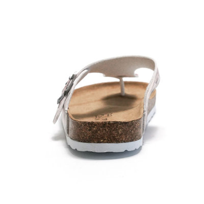 New products geometric cork beach casual shoes female summer sandals women fashion Korean version flip-flops slippers