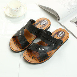 PVC Men Casual Footwear Summer Soft Sole Non Slip Breathable