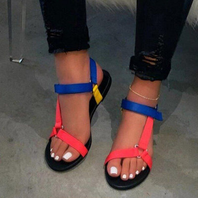 Cheap price 2022 Summer Sandals Women outdoor casual shoes flat non-slip slide custom beach slippers wholesale