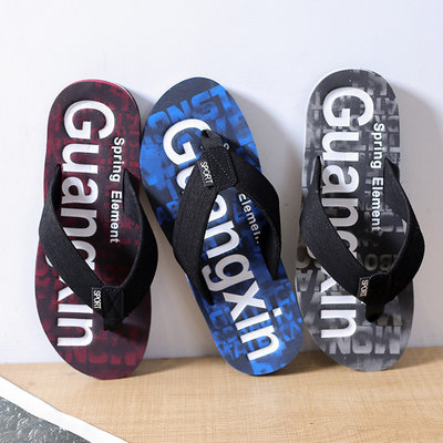 Hot sale soft Comfortable new Man sandal leather upper outdoor slide flat flip-flops fashion non-slip slippers 2022