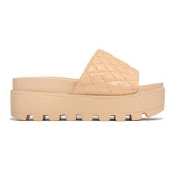 Comfortable and stylish New women thick sole non-slip beautiful casual shoes solid color large size ladies slippers high sandals