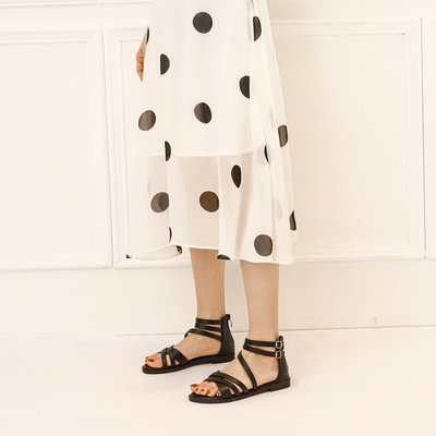 Slide sandals wholesale 2022 new style solid color Wedge heel non-slip female slippers for women and ladies leather shoes