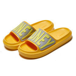 New Summer Unisex Slide colorful letters vamp Men indoor slippers home ladies Shoes Couple Hot sale Women Flat Sandals
