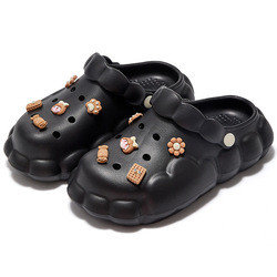 Cute cartoon home shoes new design summer new thick sole EVA slippers indoor non-slip flat sandals for women and ladies