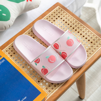 2021 new cute fruit pattern sandals summer ladies indoor casual slippers non-slip wear-resistant comfortable slippers