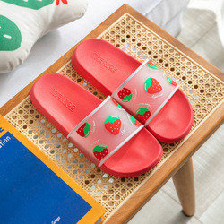 2021 new cute fruit pattern sandals summer ladies indoor casual slippers non-slip wear-resistant comfortable slippers