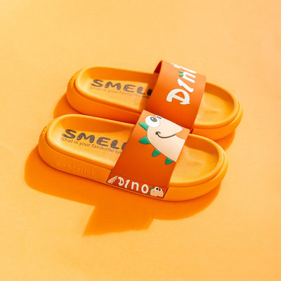 Wholesale summer custom cartoon sandals new couple fashion home thick-soled non-slip bathroom slippers
