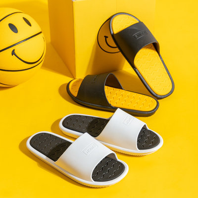 New fashion house slippers summer indoor non-slip bathroom sandals couples home casual breathable shoes