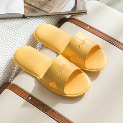 Wholesale new style bathroom couple sandals summer convenient travel hotel folding non-slip solid color slippers