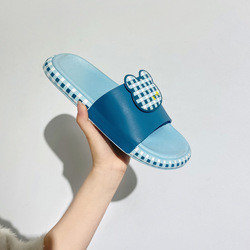 Summer new style home indoor cute couple sandals bathroom non-slip soft bottom shock-absorbing slippers