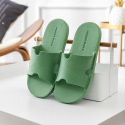 Hot selling new style solid color home bathroom couple sandals and slippers summer non-slip mute home shoes