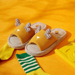 Factory supply summer cute elk antlers cartoon children slippers comfortable home shoes for boys and girls