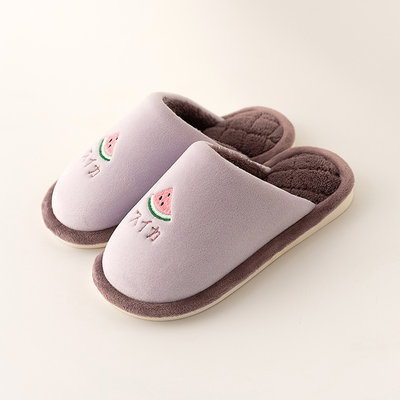 Autumn winter children slippers for boys and girls cartoon soft bottom non-slip home cute bedroom shoes in stock
