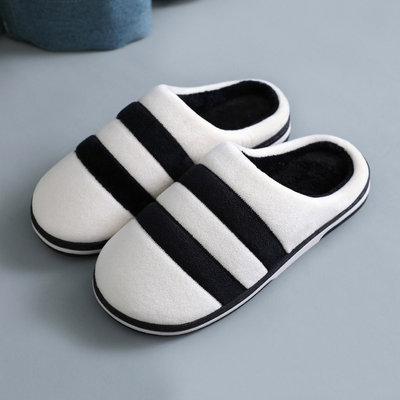 2021 new design non-slip home indoor shoes wholesale warm couple soft plush autumn and winter ladies slippers