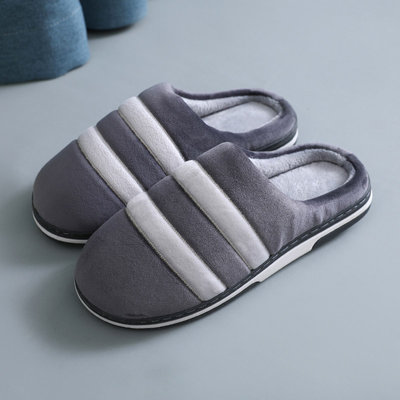 2021 new design non-slip home indoor shoes wholesale warm couple soft plush autumn and winter ladies slippers