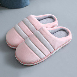 2021 new design non-slip home indoor shoes wholesale warm couple soft plush autumn and winter ladies slippers