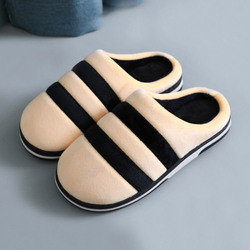 2021 new design non-slip home indoor shoes wholesale warm couple soft plush autumn and winter ladies slippers
