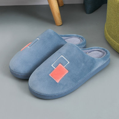 New high quality home indoor shoes female winter 2021 warm and non-slip cheap bedroom slippers wholesale