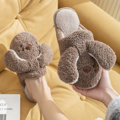 High quality PVC material soft sole lightweight slippers women thermal and hard-wearing home indoor shoes in stock