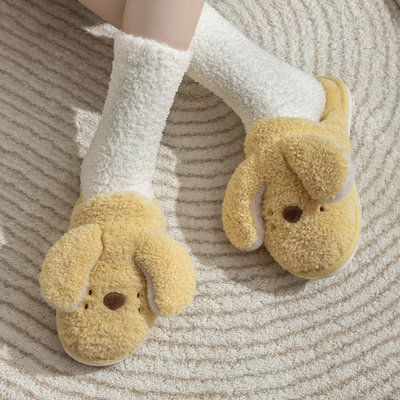 High quality PVC material soft sole lightweight slippers women thermal and hard-wearing home indoor shoes in stock