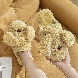 High quality PVC material soft sole lightweight slippers women thermal and hard-wearing home indoor shoes in stock