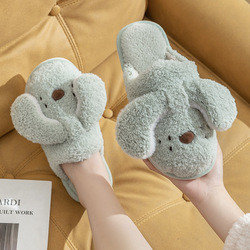 High quality PVC material soft sole lightweight slippers women thermal and hard-wearing home indoor shoes in stock