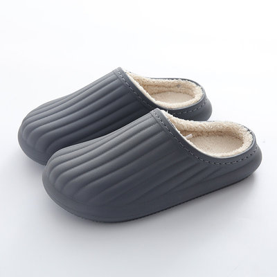 New product EVA waterproof winter slippers women non-slip warm and light home indoor shoes autumn and winter
