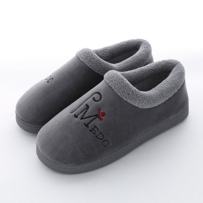 Wholesale ladies All-inclusive heel funky slippers Indoor winter women non-slip plus fluff thick-soled cute shoes