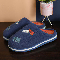 Winter Ladies coral Fleece Tpr Sole Warm Slippers indoor non-slip  thickening home couple plus fluff shoes wholesale