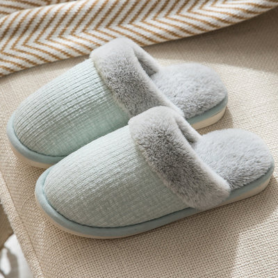 2021 New Design Japanese-Style Slippers Women Home Winter Indoor Non-Slip For Couple House Shoes Men Wholesale