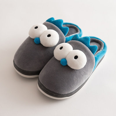 Wholesale children autumn winter warm slippers boys and girls cute cartoon non-slip thick bottom baby home indoor s