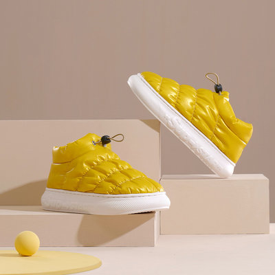 new Winter Women Slippers Down cloth Non-Slip Soft Warm Home Slippers ladies house Indoor Bedroom Floor Shoes